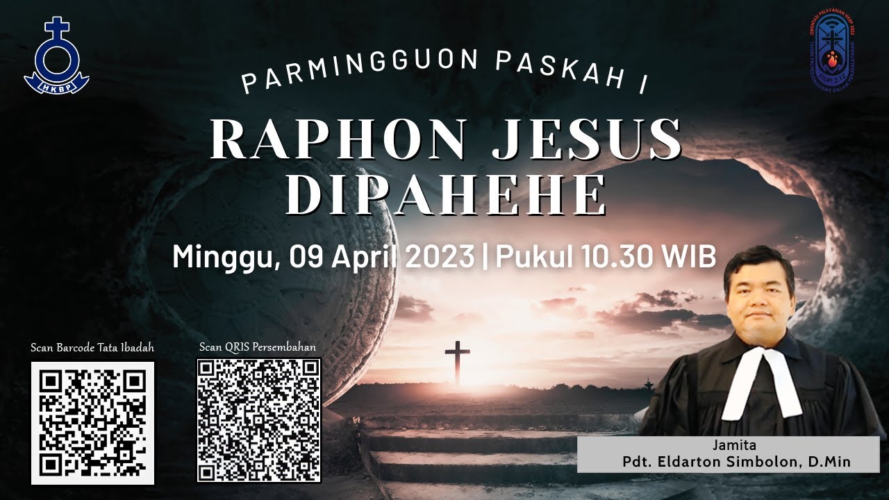 PARTURE NI PARMINGGUON PASKAH I | MINGGU, 9 APRIL 2023 | Pkl. 10.30 WIB ...