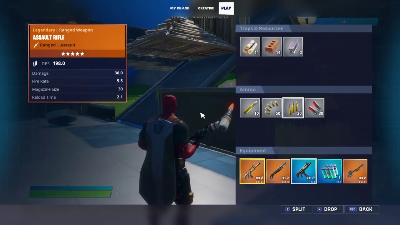 Fortnite m&kb game play - YouTube