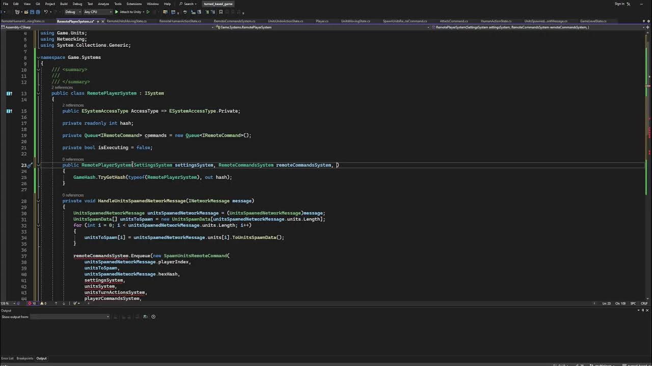 Implementing multiplayer on our turn-based strategy game (Unity) - YouTube