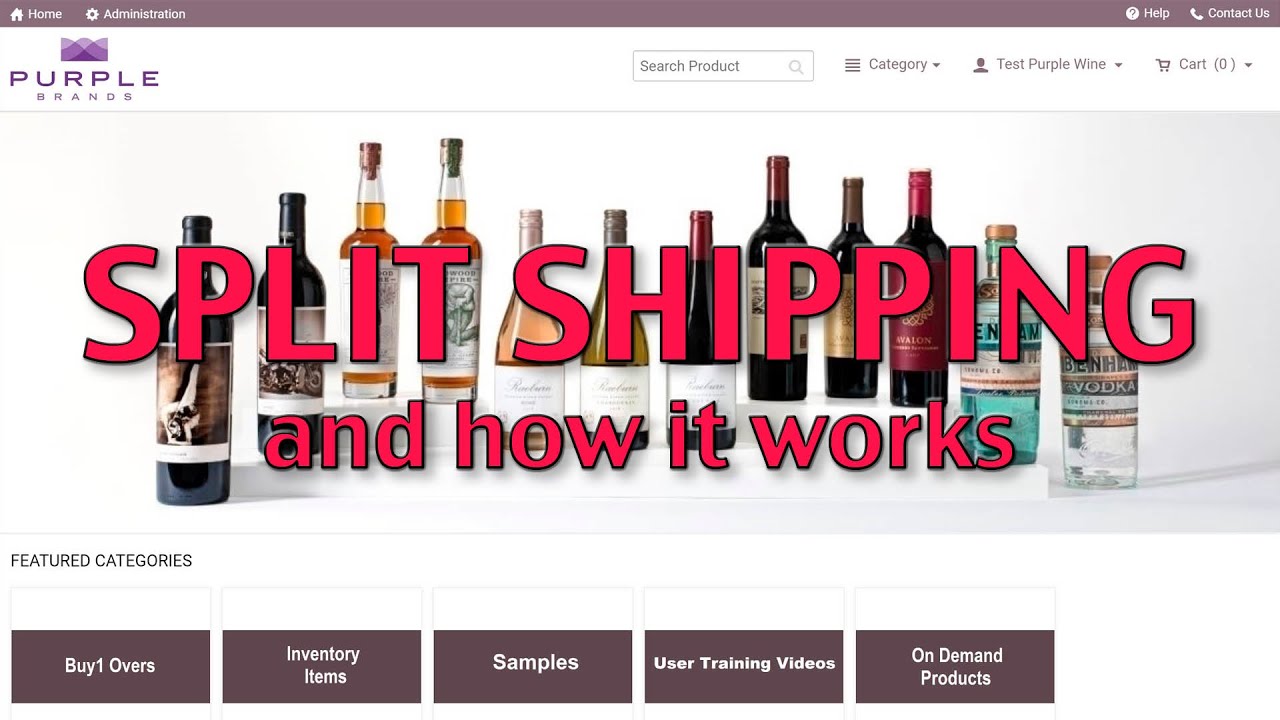 Split Shipping and how it works - YouTube