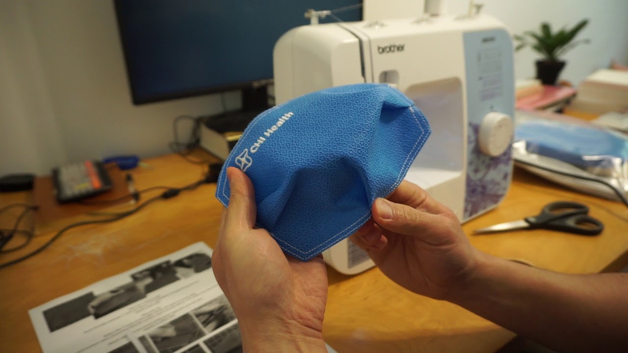 How to Sew Masks for CHI Health - YouTube