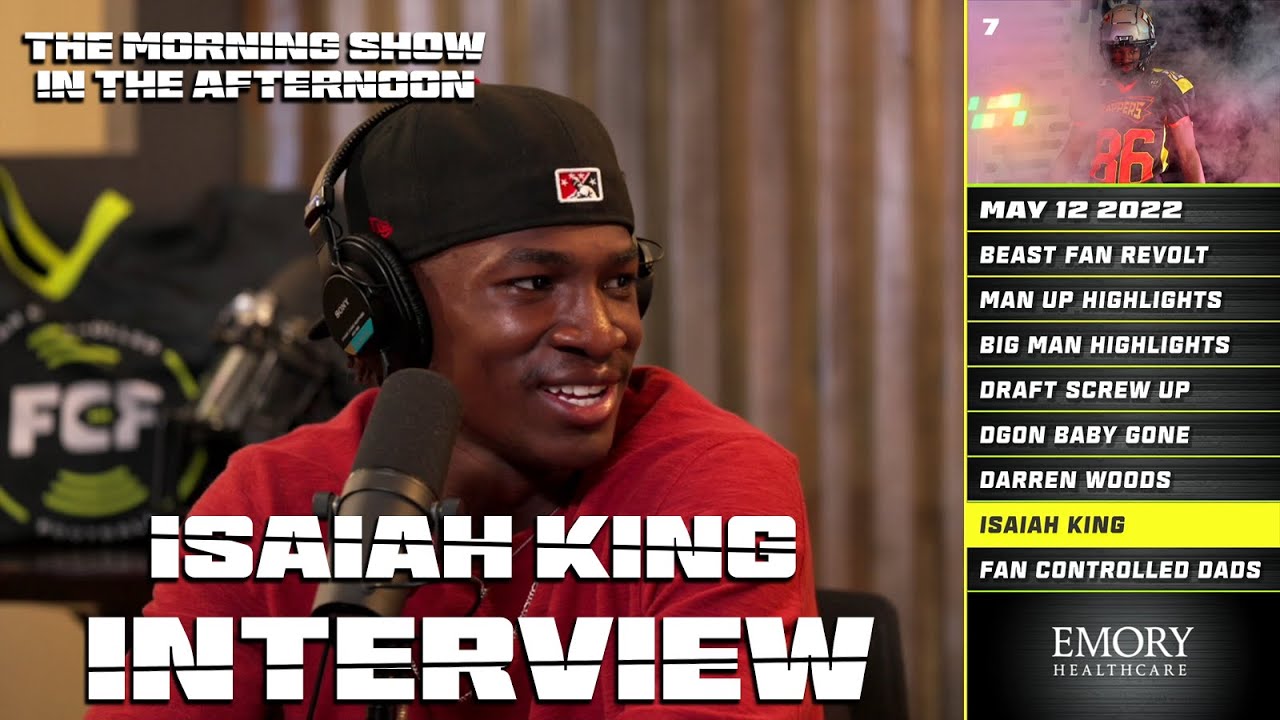 Isaiah King Interview | The Morning Show in the Afternoon - YouTube