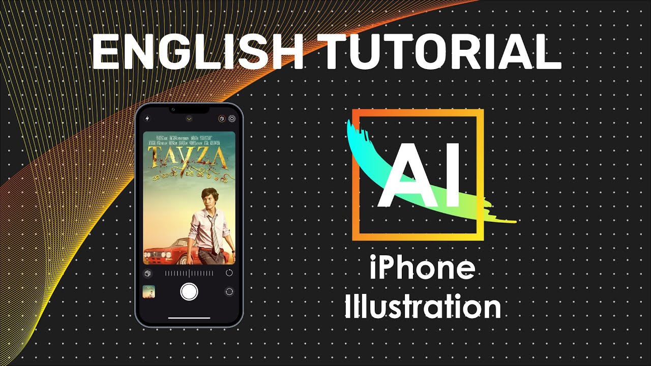 Create Vector iPhone in Illustrator - English Tutorial - YouTube
