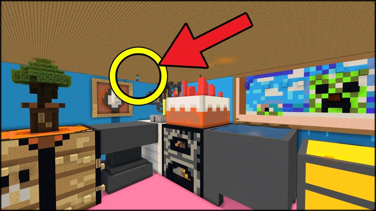WORLD'S BIGGEST MINECRAFT KITCHEN! - YouTube