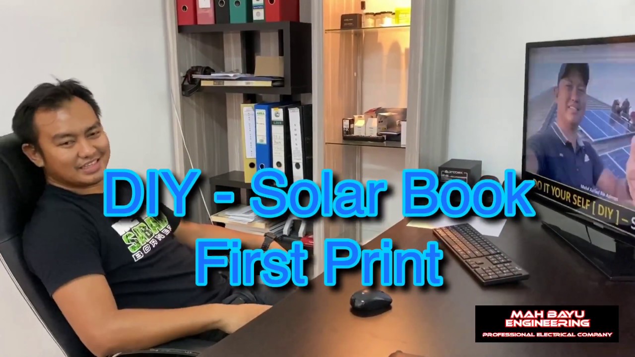 PAKAR ELEKTRIK : Book DIY Solar - First Print - YouTube