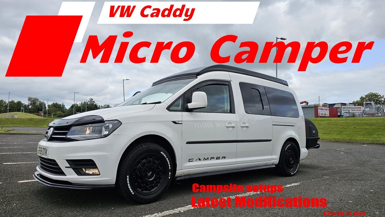 VW Caddy Campervan (FULLY CONVERTED) - YouTube