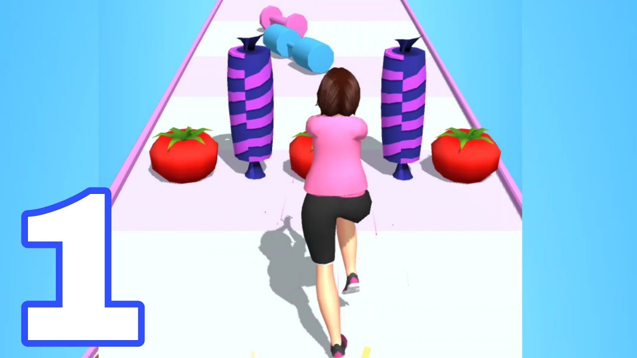 Fatty Run 3D🏋️‍♀️🍅🍟🍔 Mobile iOS,Android Gameplay - YouTube