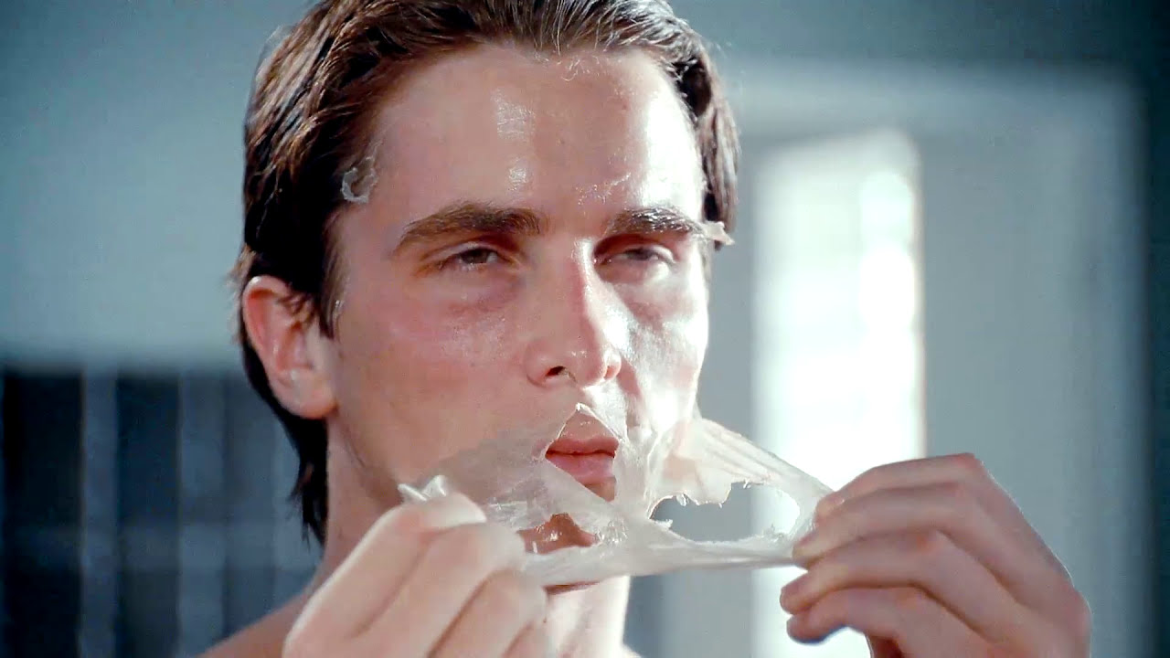 Rotina matinal de Patrick Bateman (Psicopata Americano) - YouTube