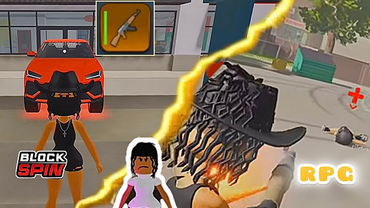 TAKING LOOT WITH MY RPG IN ROBLOX BLOCKSPIN - YouTube