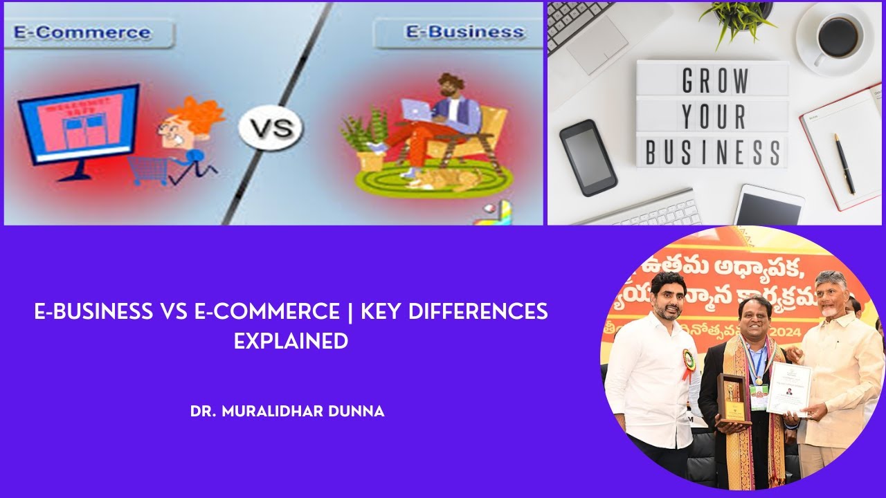 E-Business vs E-Commerce | Key Differences Explained - YouTube