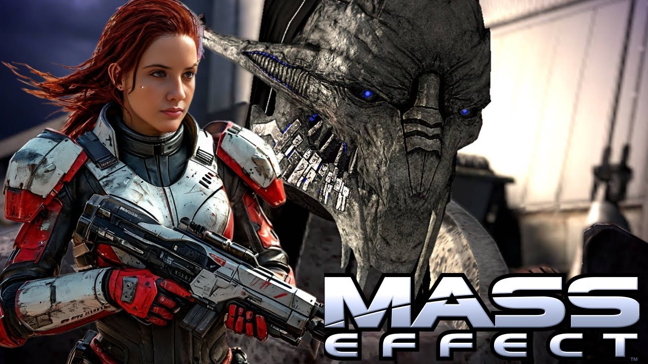 Mass Effect (2007) №25 - БИТВА С САРЕНОМ - YouTube