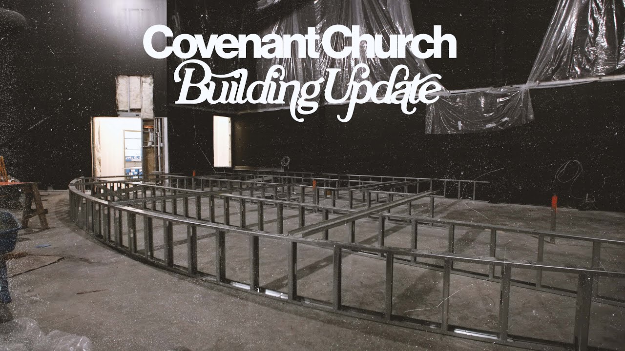 OUR CHURCH STAGE IS BEING BUILT! - YouTube