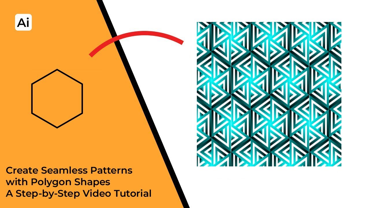Create Seamless Patterns with Polygon Shapes : A Step-by-Step Video ...