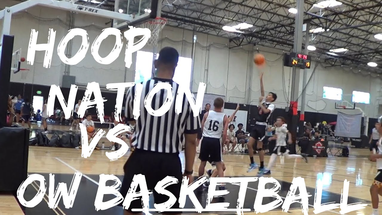 HOOP NATION VS OURWAY BASKETBALL CLUB - YouTube