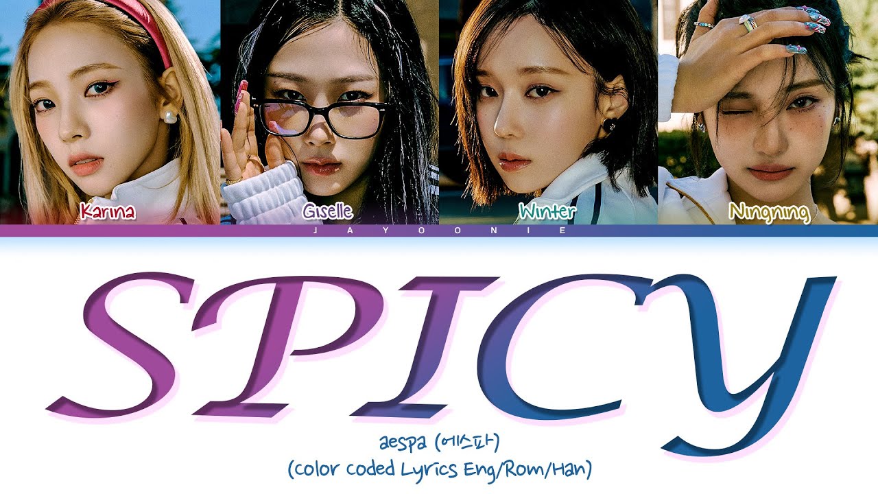 aespa 'Spicy' Lyrics (엔믹스 Spicy) (Color Coded Lyrics) - YouTube