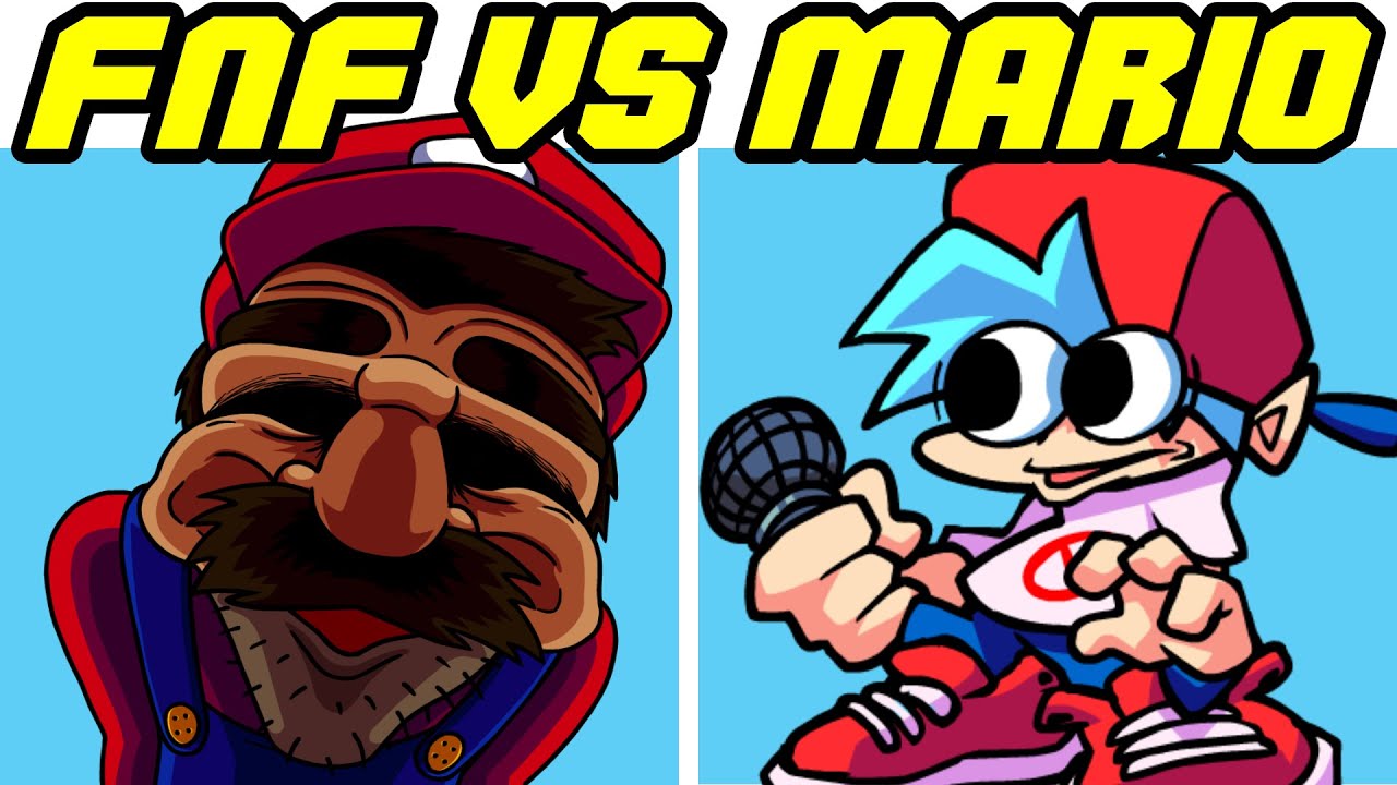 Friday Night Funkin' VS Ring Cam Mario (FNF Mod) - YouTube