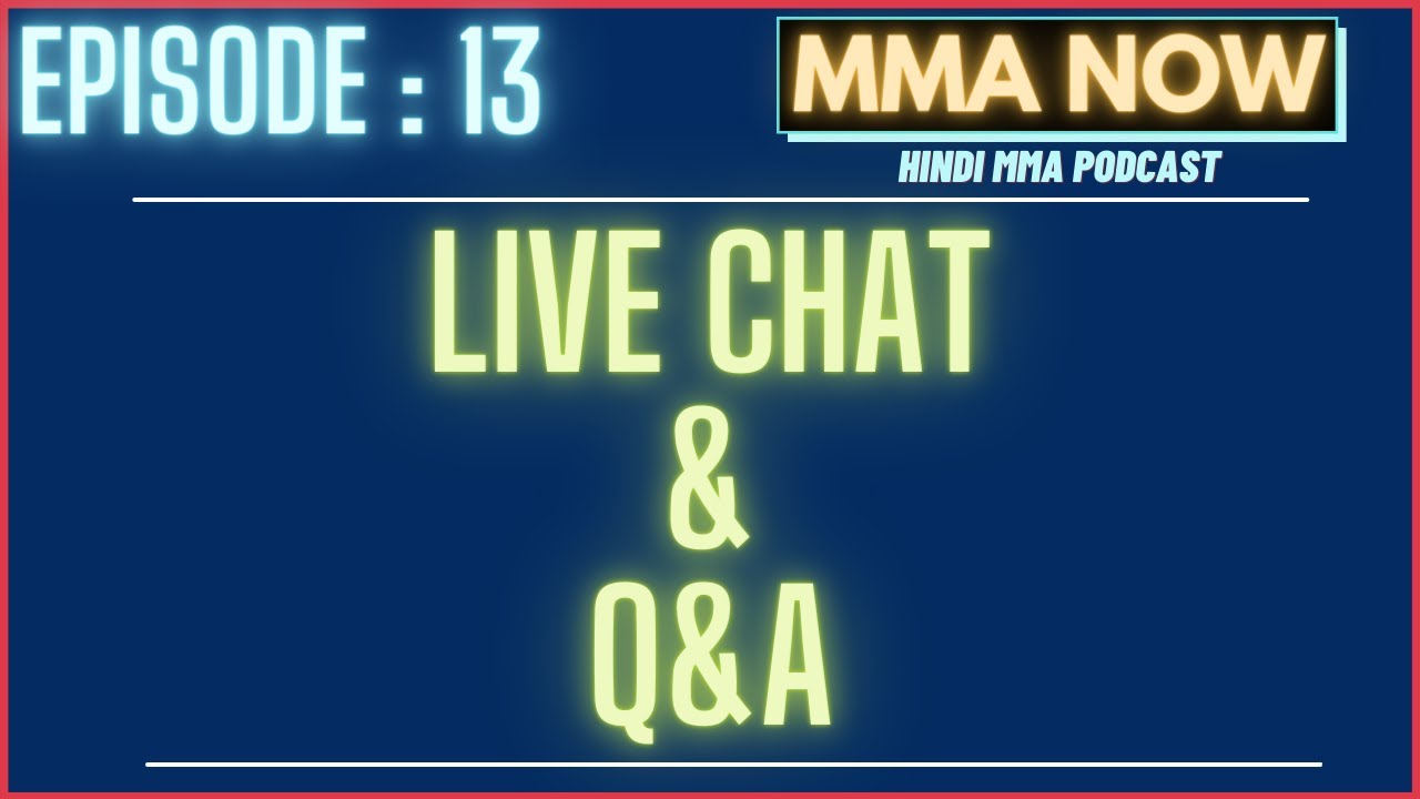 Episode 13 : MMA NOW LIVE Q&A | UFC 264 AFTERMATH - YouTube
