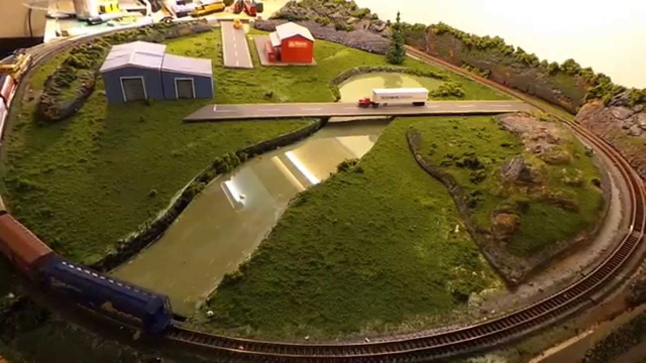 Green river n scale - YouTube