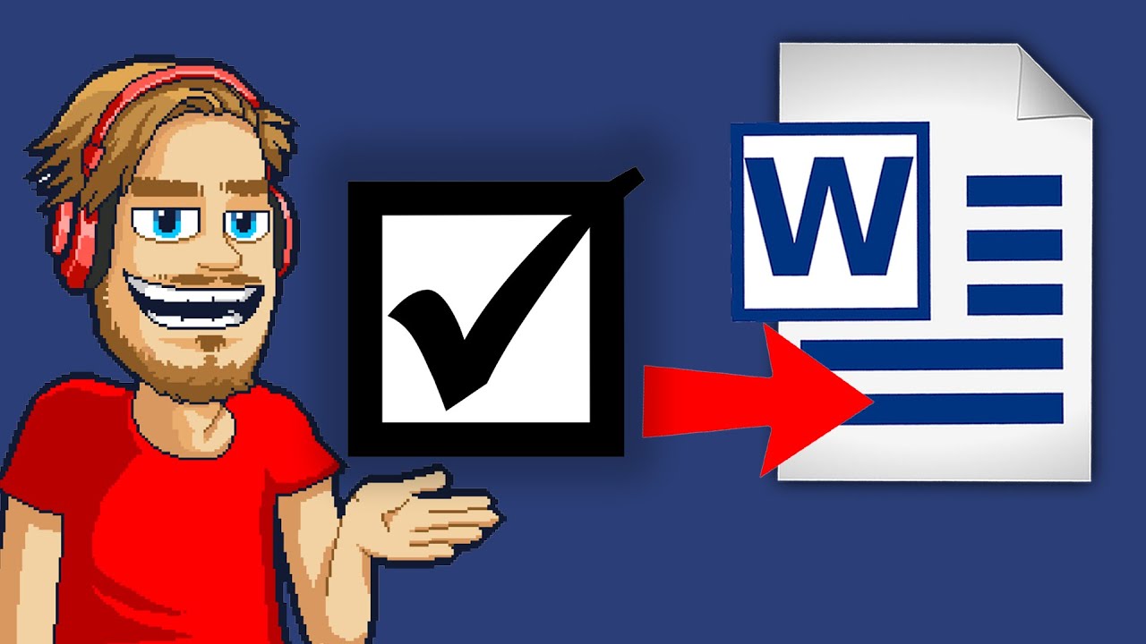 HOW TO INSERT TICK BOX IN WORD YouTube HOW TO INSERT TICK BOX IN WORD YouTube