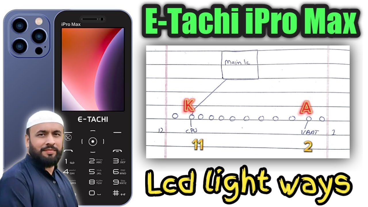 E-Tachi iPro Max (2024) Lcd light ways | Lcd light solution in Urdu ...
