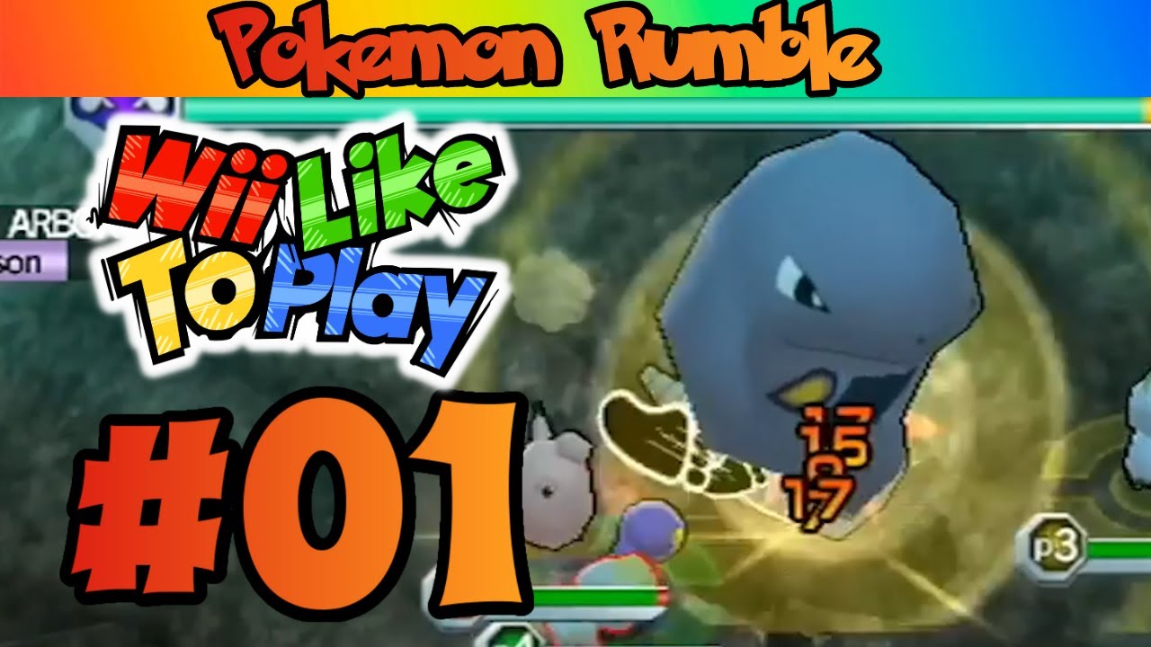 WiiLikeToPlay Pokémon Rumble Highlights Part 1 - Rank C Stages - YouTube