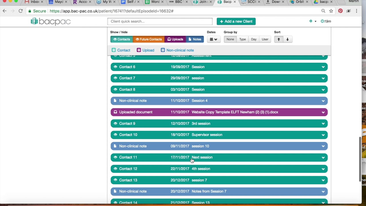 Bacpac: How to use the financial feature - YouTube