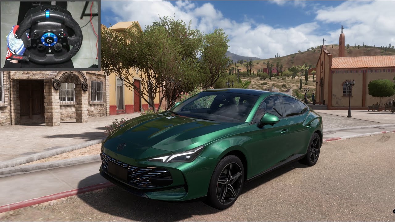 2022 MG MG7 | Forza Horizon 5 | Steering Wheel Gameplay | Logitech G923 ...