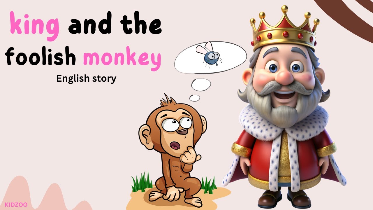 King and the foolish Monkey Panchatantra story| King and money story ...