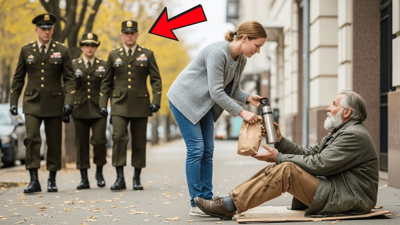 Una Mujer Llevaba Desayuno A Un Anciano Cada Día, Hasta Que Militares ...