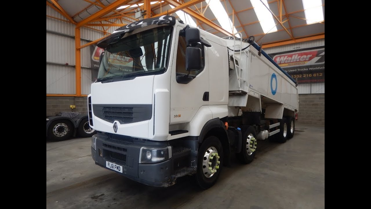 RENAULT PREMIUM LANDER EURO 5, 8X4 ALUMINIUM TIPPER - 2012- FL61 FMD ...