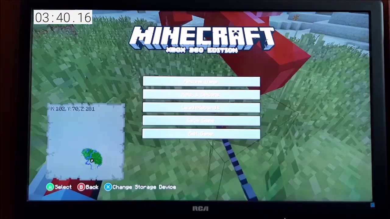 Minecraft Random Seed Speedrun: 27:06.292 - YouTube