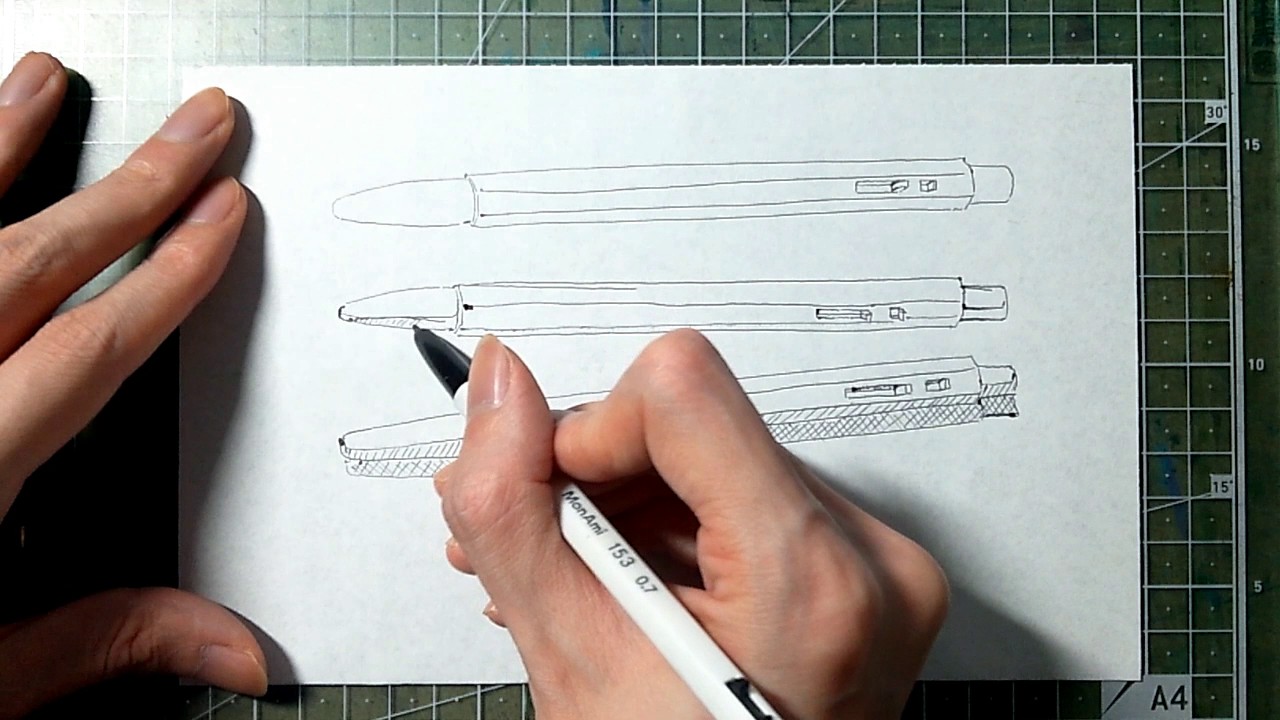 [Pen Drawing] Object_Writing Tools - 06 - YouTube