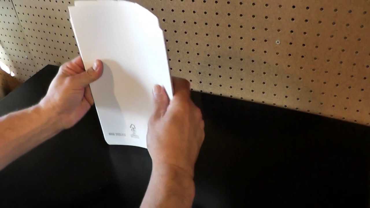 Blank Bottom Paper Tab Sets-exhibitindexes.com - YouTube