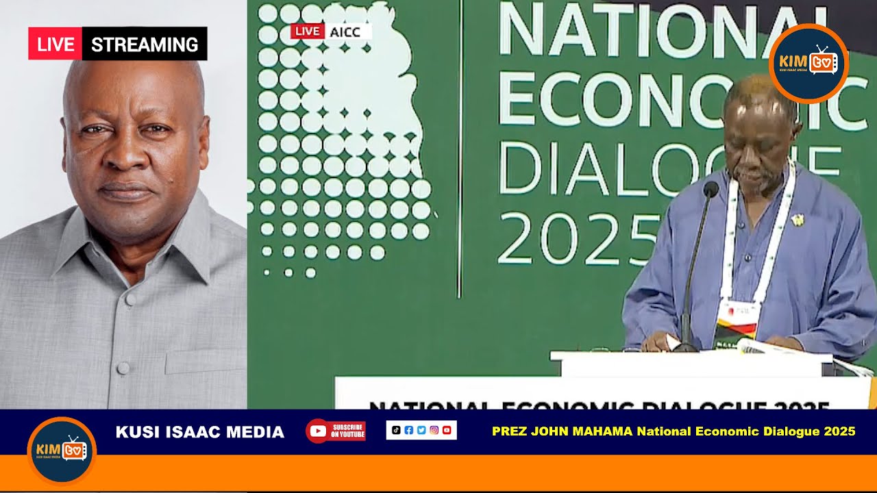National Economic Dialogue 2025 | LIVE TODAY ON KUSI ISAAC MEDIA / 03 ...