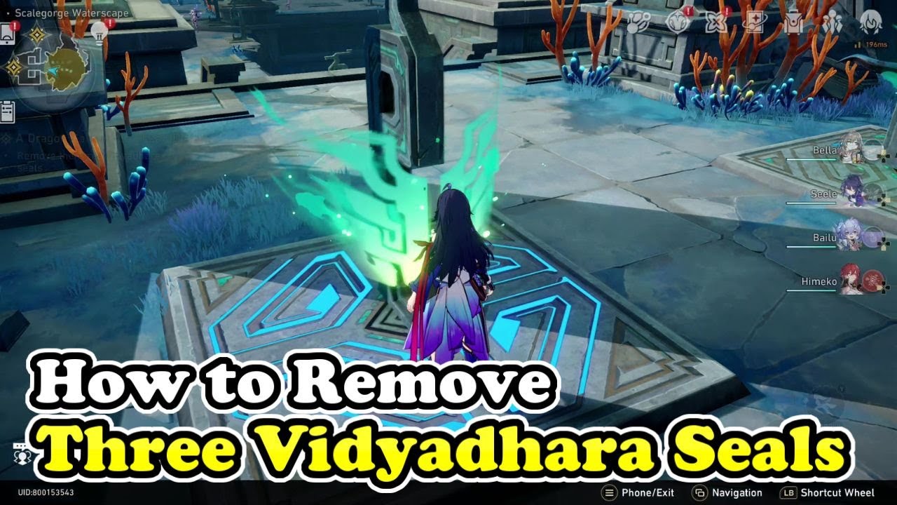 Honkai Star Rail Remove the Three Vidyadhara Seals (A Dragon Gallant ...