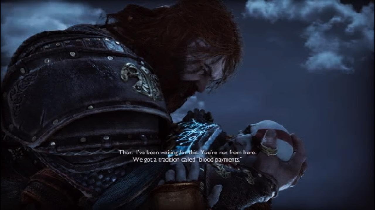 God of War ragnarok young kratos Ares armor vs thor - YouTube