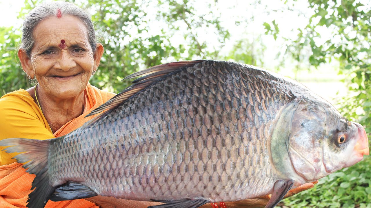 Grandma's Special Spicy Fish Fry || Amazing Big Fish Fry Recipe ...