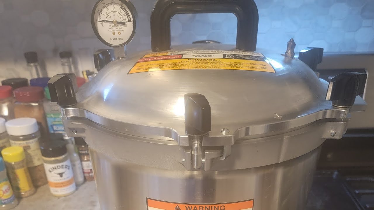 How to use your All American pressure canner - YouTube