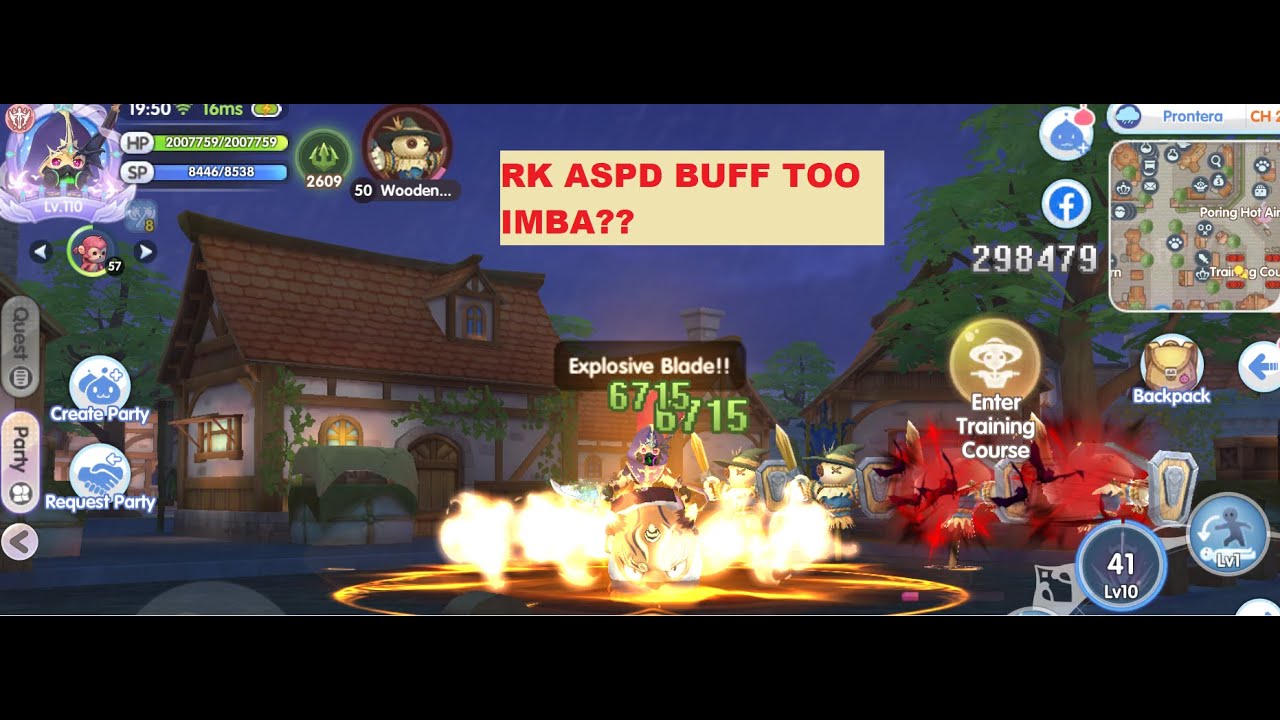 Rune Knight 2H Sword (DPS UPDATE SETELAH UMBALA) RAGNAROK NEXT ...