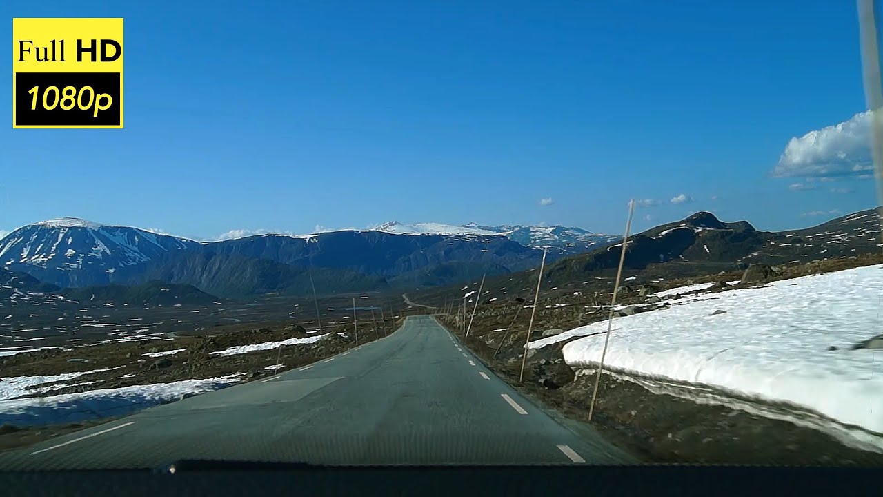 Experience the Breathtaking Valdresflya: Scenic Drive amidst ...
