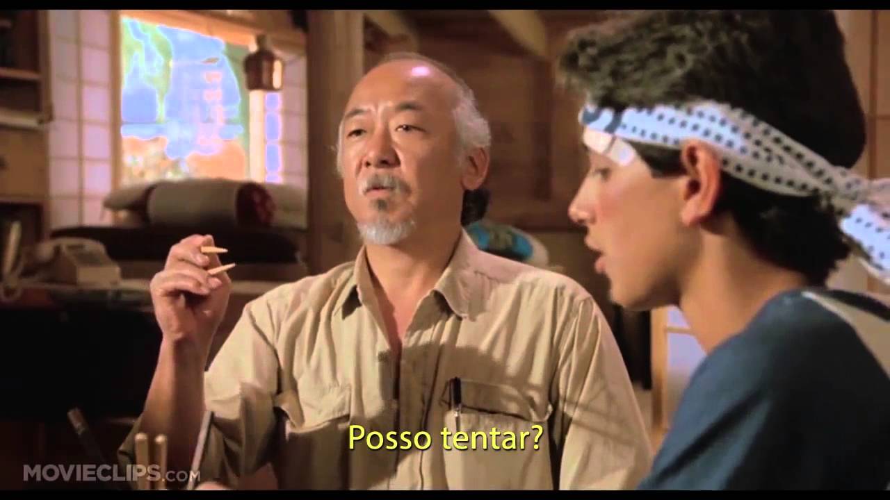 Cena Karate Kid (1984) - Hey! Hey! Sr. Miyagi, veja! - YouTube