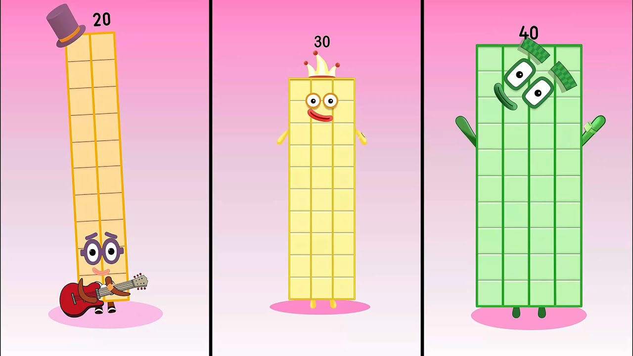 Sprunki OC Numberblocks (20 - 40) || Compilation Incredibox #incredibox ...