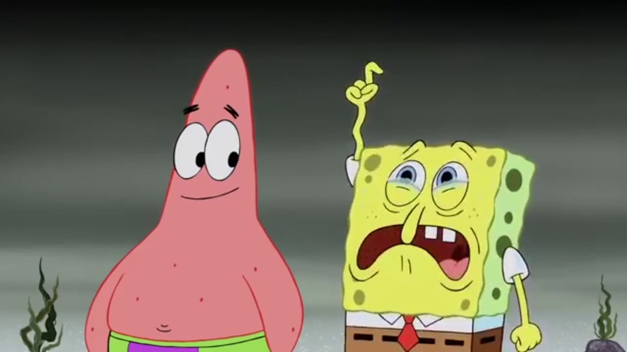 Spongebob & Patrick Crying (Smooth 60FPS Slow Motion) - YouTube