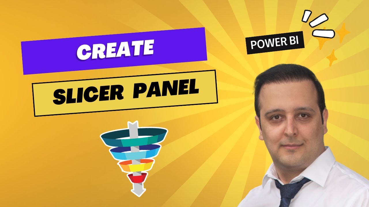 How to create a SLICER PANE? - YouTube