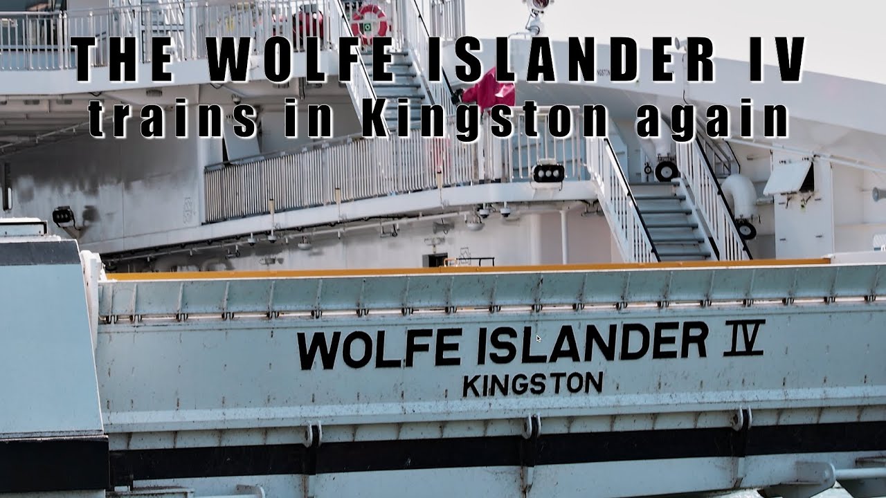 Wolfe Islander IV continues training with a run to Kingston 4K - YouTube