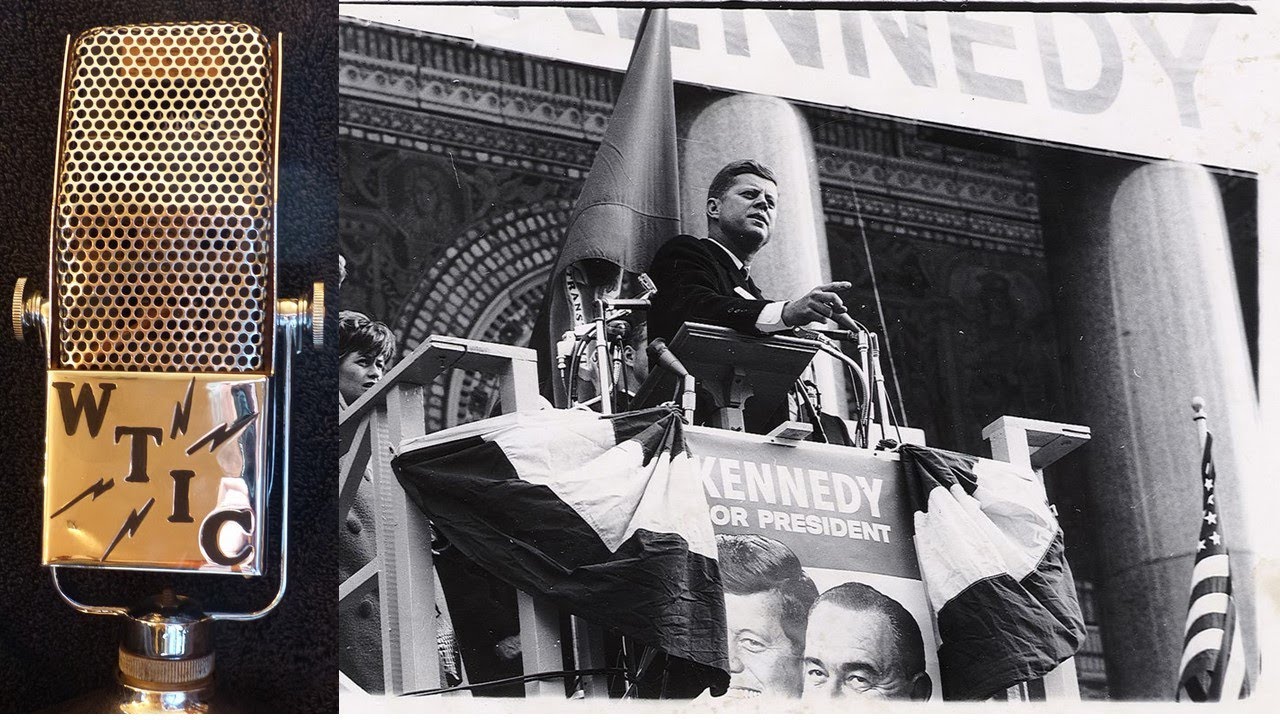 WTIC Radio, 1955-1965 | Hartford, CT | '55 Flood, JFK, Constitution ...