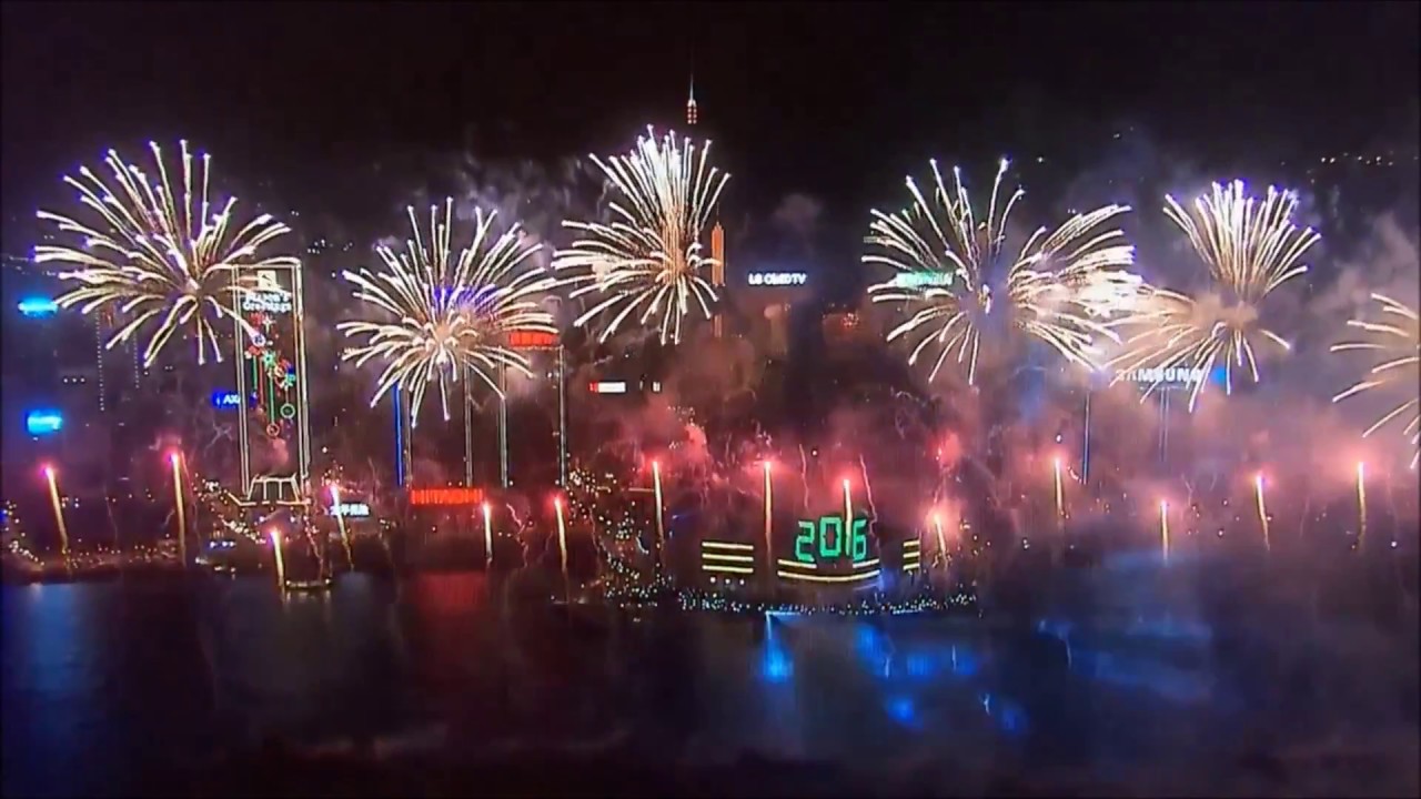 Hong Kong Countdown to 2016 - YouTube
