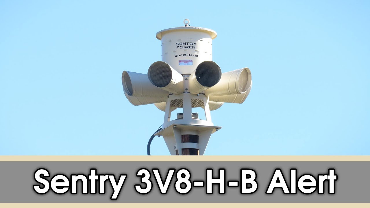 Sentry 3V8-H-B Siren Test | Alert | Hidden Valley Lake, CA - YouTube
