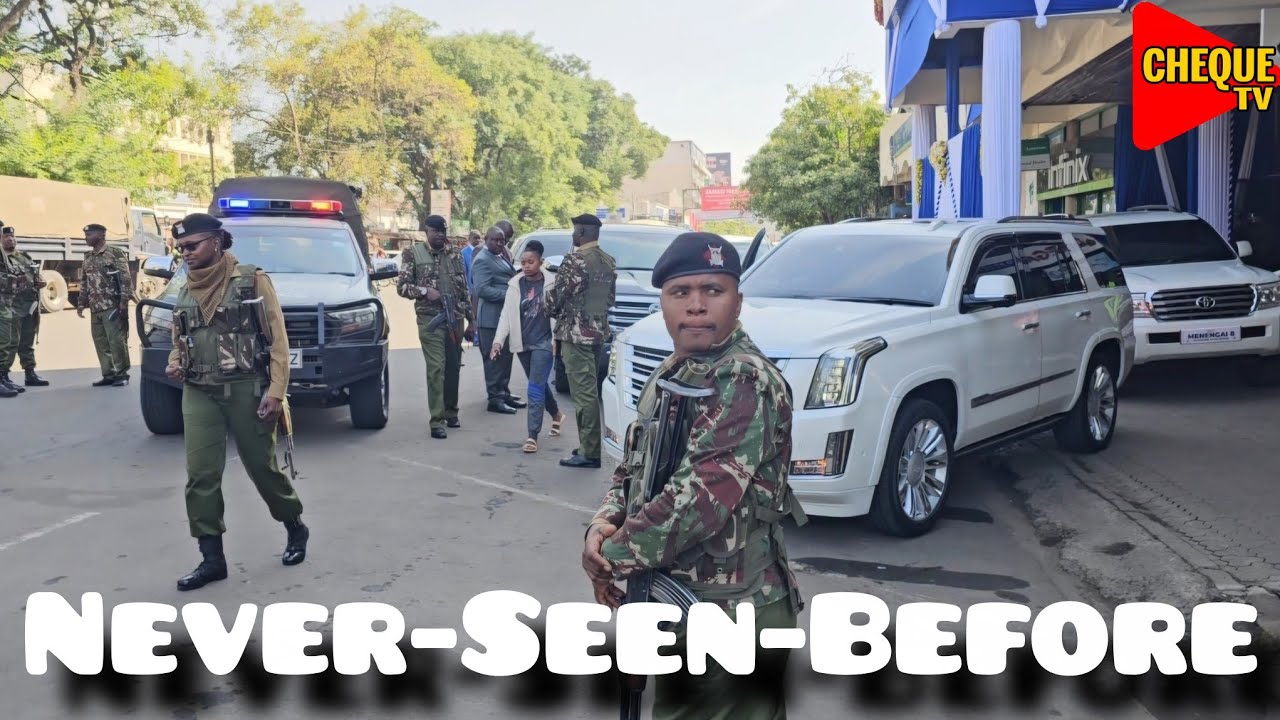 POWERFUL! Mighty Prophet Dr. David Owuor Heavily Guarded as He Leaves ...