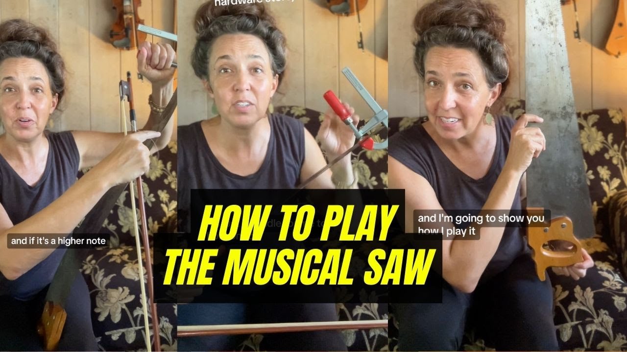 How To Play The Musical Saw - YouTube